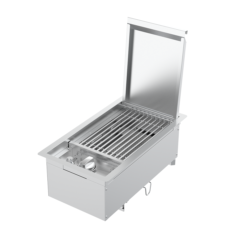 Built-in Stainless Steel Searing Side Burner – Spire